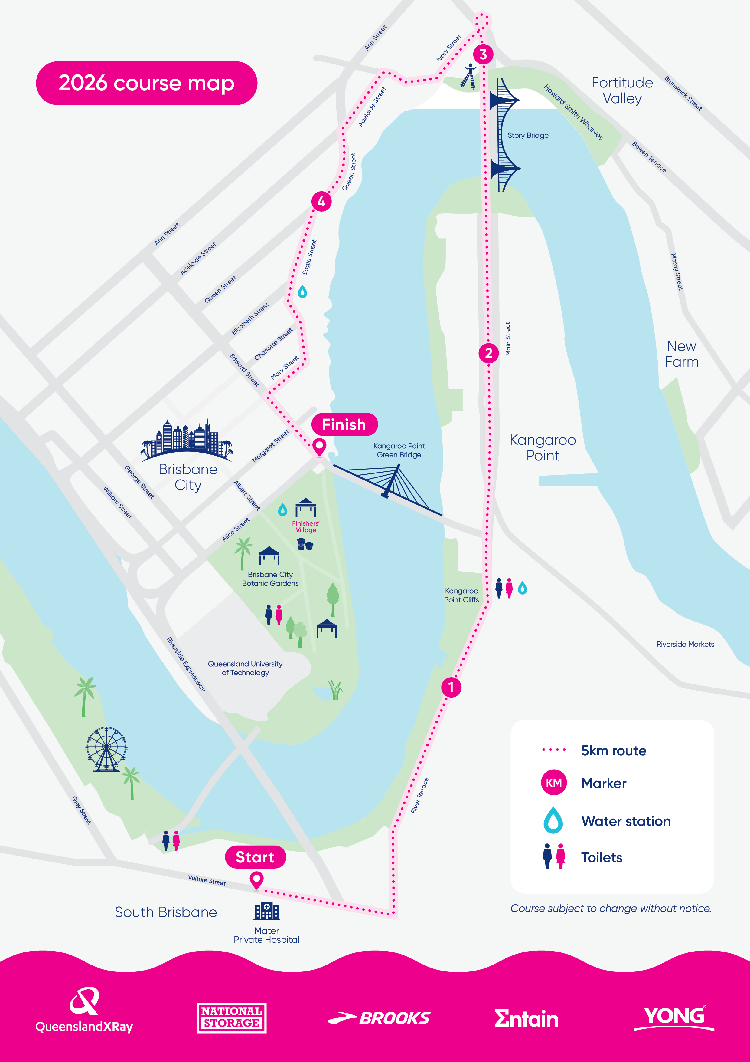 Brisbane | Mater Chicks in Pink International Women's Day Fun Run